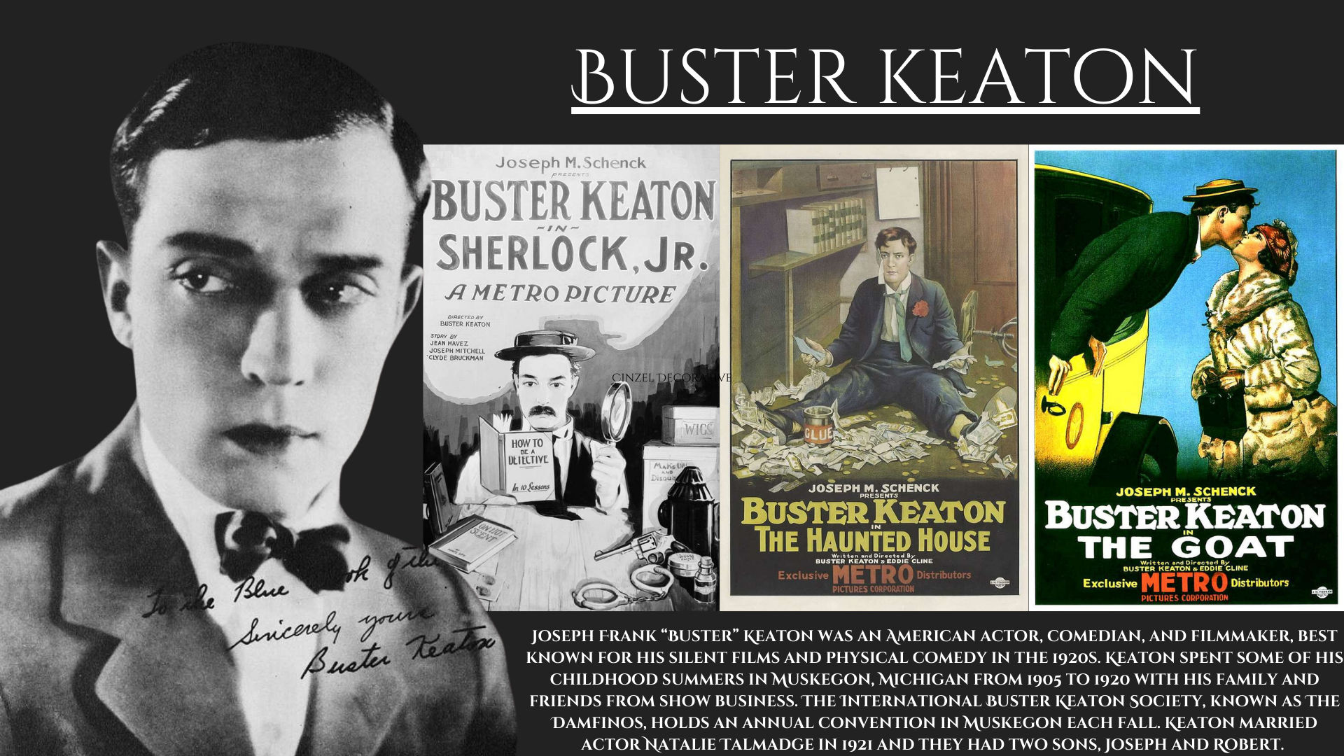 Buster Keaton. The Stone Cold Comedian. – The Roosevelt Review